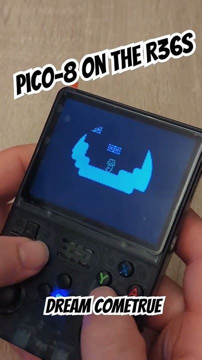 trying some pico 8 games on the r36s handheld emulation pico8