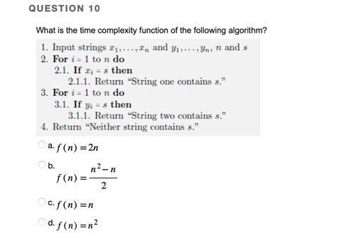 Solved 1 Input Strings X1xn And Y1ynn And S 2 For