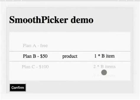 Ios Style Data Picker For Angular 4 Angular Script