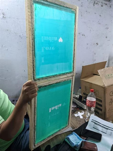Aluminium And Wood T Shirt Screen Printing Mesh Automation Grade Manual At ₹ 16 Inch In Kolkata