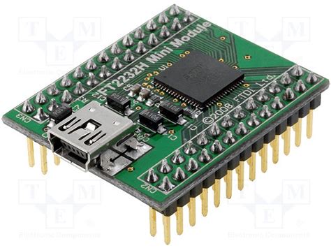 Ft2232h Mini Module Ftdi Datasheet Pdf And Technical Specs