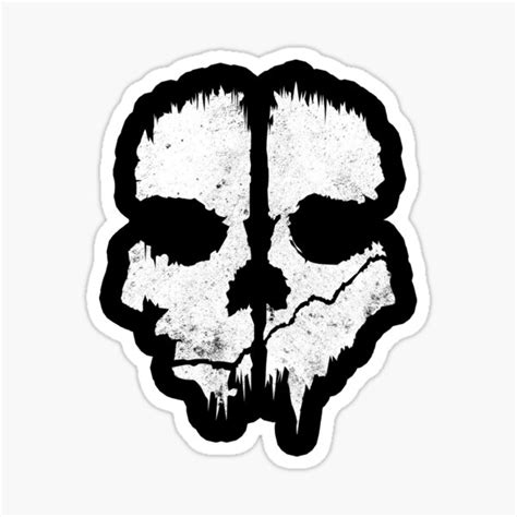Cod Ghost Stickers Redbubble