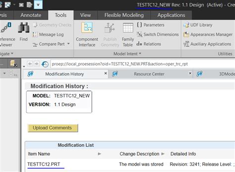 Solved How To Modify The Previous Versions Of The Drawing Ptc
