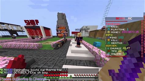 Devil Smp Minecraft Youtube