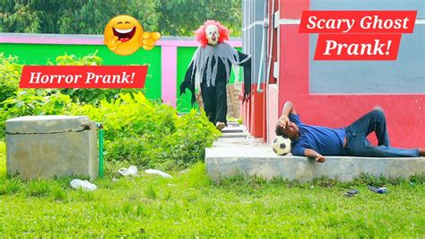 Scary Horror Prank On Rest Man Funny Ghost Prank By Dhamaka Furti
