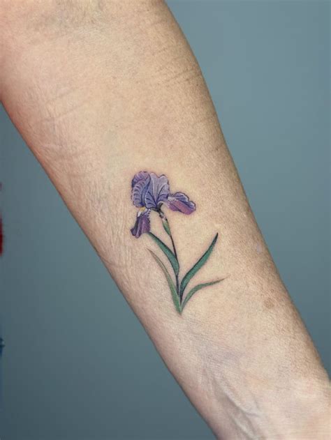 A Quick And Easy Illustrated Guide To Iris Tattoo Meanings