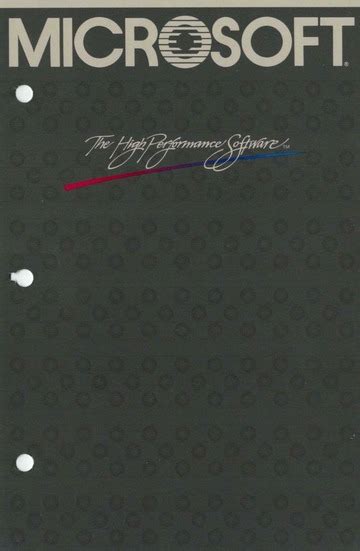 Microsoft Pascal 330 Reference Manual Microsoft Free Download