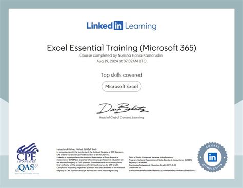 Microsoftexcel Learning Excel Microsoftexcel Nurisha Hania Kamarudin