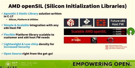 Amd Agesa Firmware To Be Replaced By Opensil For Future Cpus Across