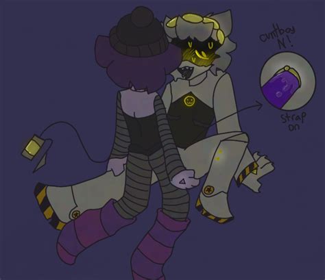 Rule 34 2d Blush Closed Eyes Cuntboy Cute Fangs Forked Tongue