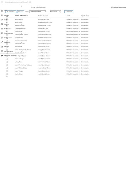 Centro De Administración De Microsoft 365 Active Users Pdf