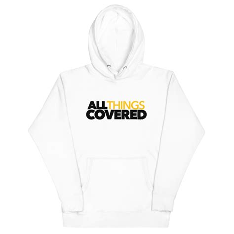 All Things Covered Podcast Logo Adulte Sweat à Capuche En Polaire