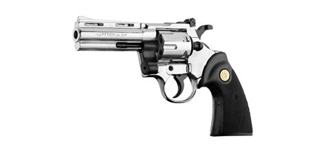 Revolver Alarme 3809mm Rk Colt Python 4 Silver 6 Coups Kimar