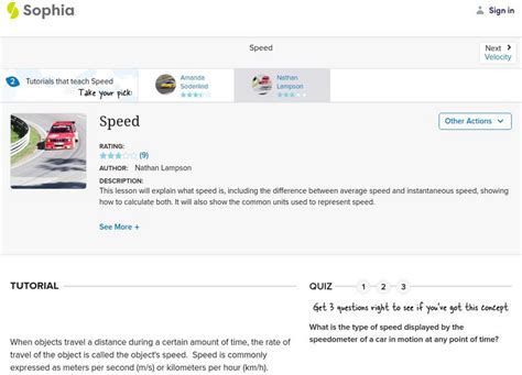 Sophia Speed Lesson 2 Unit Plan For 9th 10th Grade Lesson Planet