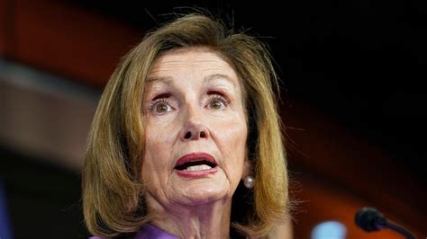 Then House Speaker Nancy Pelosi Of Calif Speaks During A News