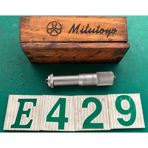 有中 日本外匯品三豐 Mitutoyo 兩點式 單體內徑測微器 50 75mm 0 01mm E429 蝦皮購物