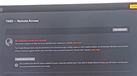 Port Forwarding Issue Beginner Rplex