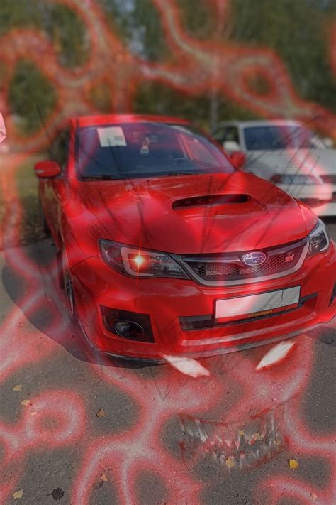 Красная машина