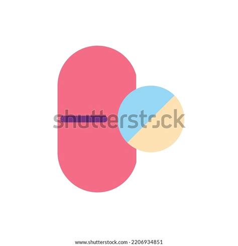 Dosage Form Flat Color Ui Icon Stock Vector Royalty Free 2206934851 Shutterstock