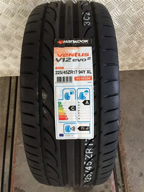 225/45ZR17 HANKOOK VENTUS V12 EVO2 94Y | Garage Mahieu