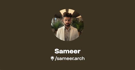 Sameer Instagram Facebook Linktree