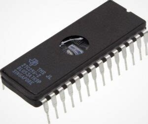 Memoria EPROM Erasable Programmable Read Only Memory ELECTROKITS RO
