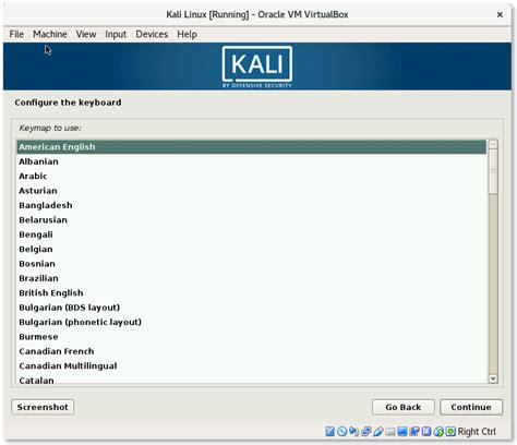 create kali linux virtualbox image gordon lesti