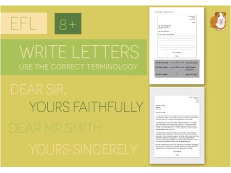 Letters Read And Write Your Own Version Efl 8 Teaching Resources