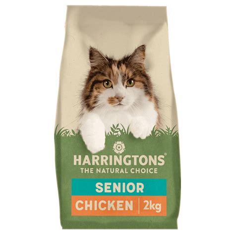 Harringtons Senior Cat Food With Fresh Chicken 4x2kg Multipack