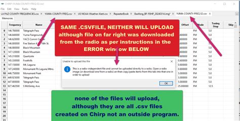 Snip CSV HowTo CHIRP Brave Png CHIRP