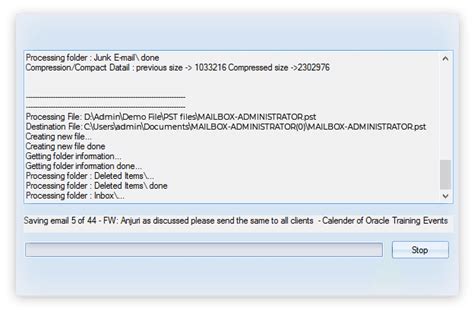 Compress PST Tool Compress Compact Outlook PST Files