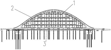下承式提篮刚性系杆拱桥异形拱肋施工方法与流程