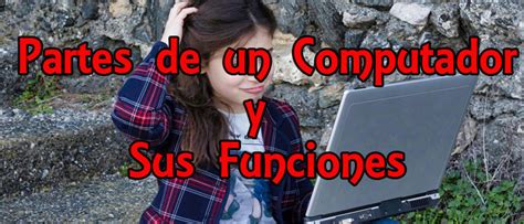Partes de un computador y sus funciones PARA NIÑOS