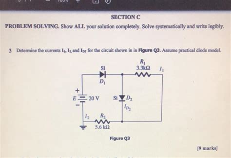 Solved SECTION C PROBLEM SOLVING Show ALL Your Solution Chegg