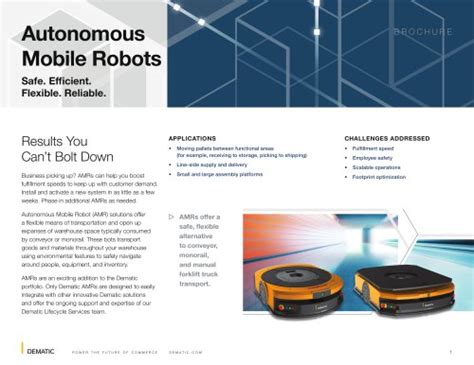 All Dematic Catalogs And Technical Brochures