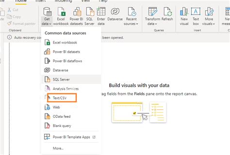 Load Data Into Power Bi