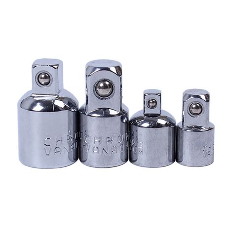 4pc Female To Male Socket Adapter Reducer 1 2 1 4 3 8 Ratchet Drive Converter 714046431123 EBay