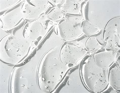 화장품 젤 또는 미용 젤리 세럼 텍스처 배경 프리미엄 사진