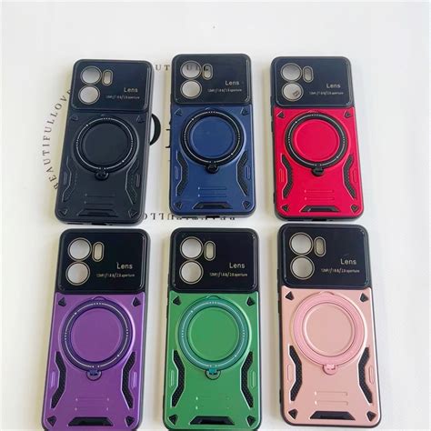 สําหรับ Tecno Spark 10c 20c 10 20 Pro Go 2023 2024 Pop 7 Pro 8 4g กรณีกันกระแทกเกราะสไลด์