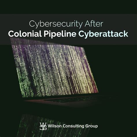 Wilson Consulting Group Llc On Linkedin Ransomware Cyberattacks Colonialpipeline