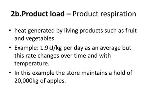 Calculation Of Refrigeration Load Pdf