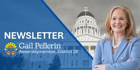 Newsletter Official Website Assemblymember Gail Pellerin