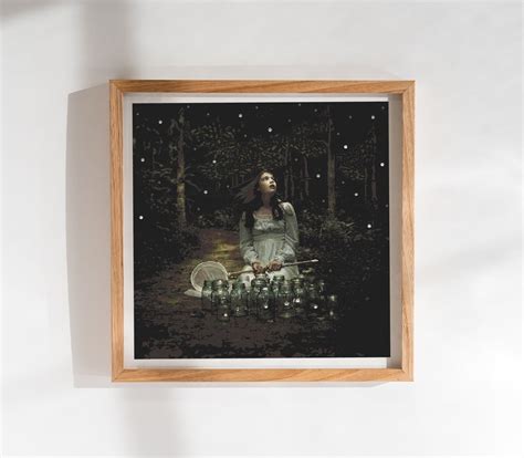 Catching Fireflies Cross Stitch Pattern Instant Download Confetti Cleaned Xstitch Fantasy