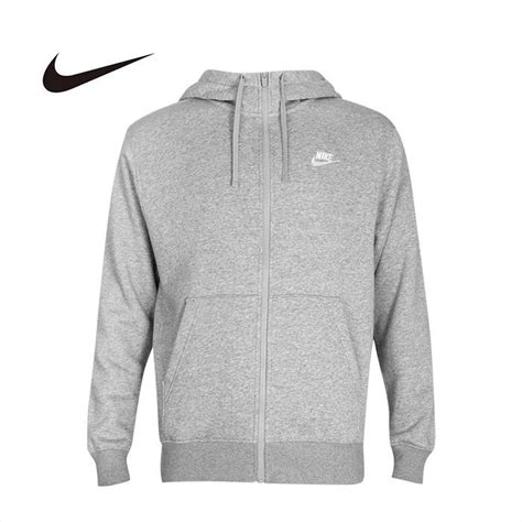 나이키 Nsw 클럽 플리스 기모 후드집업 그레이 Bv2646 063 이랜드몰