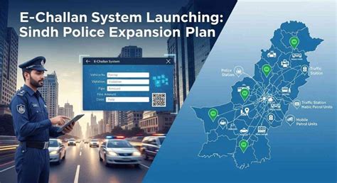 E Challan System Launching Sindh Police Expansion Plan