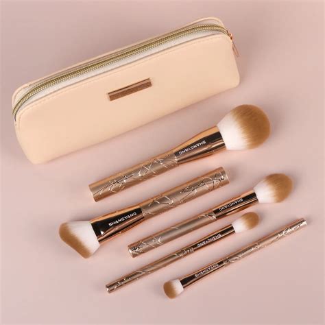 Private Label Beginner Makeup Brush Set With Bag