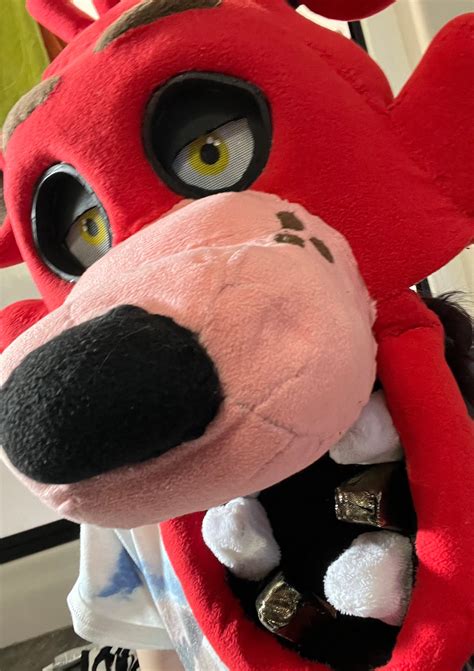 Five Nights At Freddys Foxy Cosplay Fursuit Etsy