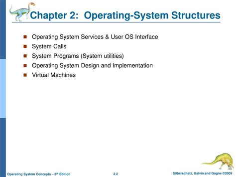 Ppt Chapter 2 Operating System Structures Powerpoint Presentation