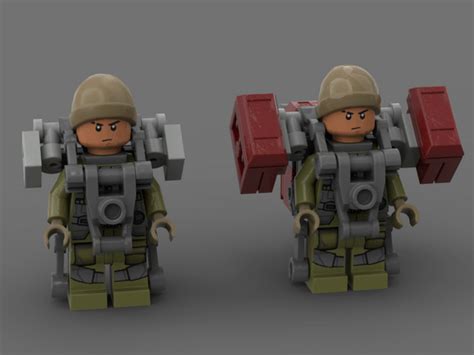 I Made A Fully Modular Exoskeleton R Lego