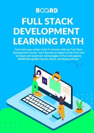 M Brochure Full Stack Development Learning Path PDF